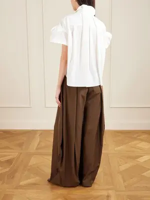 Sacai Poplin Shirt - Neutrals
