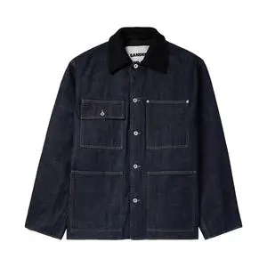 JIL SANDER Denim Caban Jacket