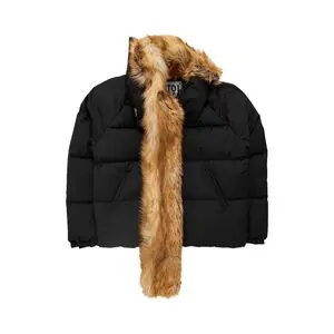Ottolinger High Collar Puffer Jacket - Black