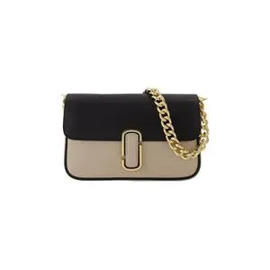 Marc Jacobs Logo Plaque Chained Shoulder Bag