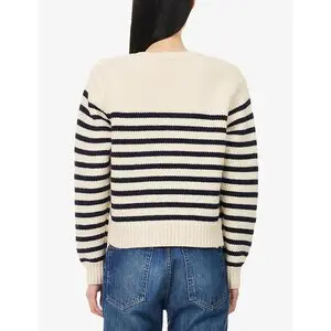 FRAME The Mariner Striped Wool Jumper
