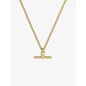 MISSOMA 18ct Yellow Vermeil Chunky T-bar Chain Necklace - Gold