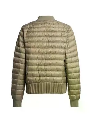 PARAJUMPERS Leila Ribbed Bomber Jacket - Neutrals