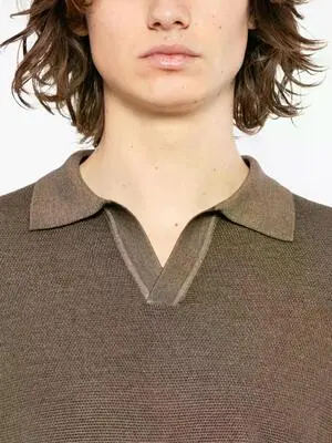 Canali Knitted Top - Brown