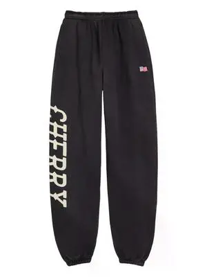 CHERRY LA Hollywood Logo Flag Trousers