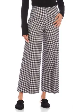 Karen Kane Crop Wide-leg Pants