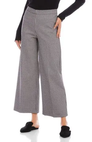 Karen Kane Crop Wide-leg Pants