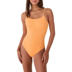 ANDIE Jetties Crisscross One-piece Swimsuit - Jasper