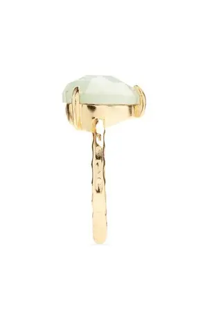 KIARA BY KI-ELE Kelsie Heart Amazonite Cuff Ring