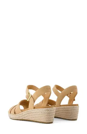 Toms Julia Wedge Sandal - Light/pastel Brown
