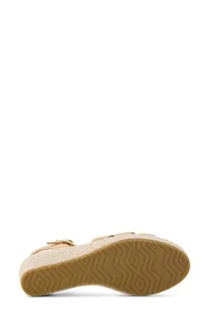 Toms Julia Wedge Sandal - Light/pastel Brown