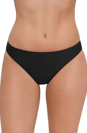 Steve Madden Hipster Bikini Bottom - Raven Black