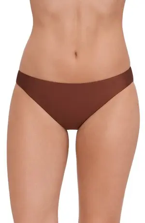 Steve Madden Hipster Bikini Bottoms - Oak Brown