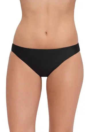 Steve Madden Hipster Bikini Bottoms - Raven Black