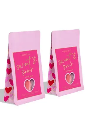 SUGARFINA Sweet & Sour Candy Mix Bag Duo - Pink