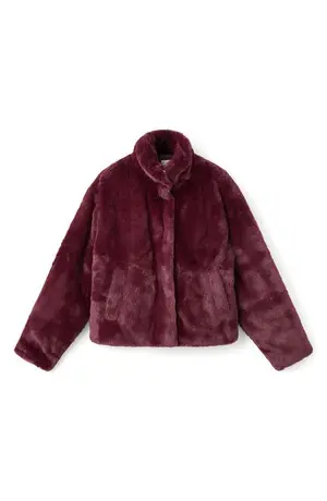 Mango Faux Fur Outerwear For Women