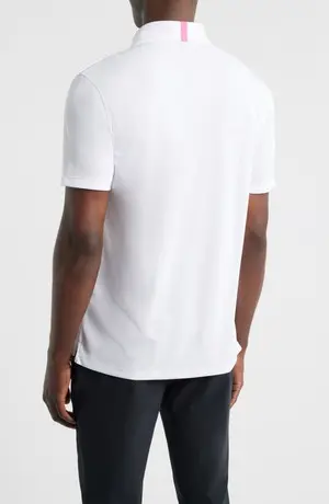 G/fore Essential Performance Piqué Golf Polo - Snow