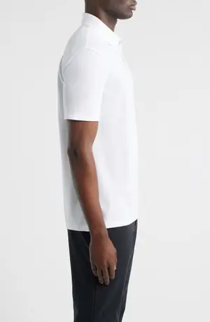 G/fore Essential Performance Piqué Golf Polo - Snow