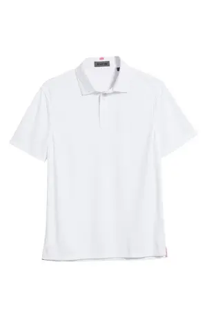 G/fore Essential Performance Piqué Golf Polo - Snow