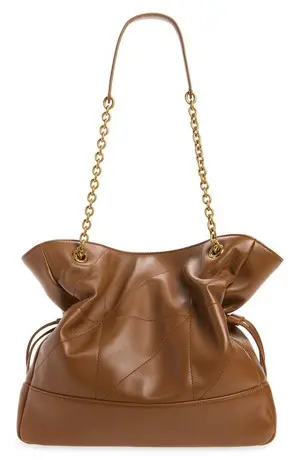 Saint Laurent Jamie Medium Patchwork Shoulder Bag - Fox