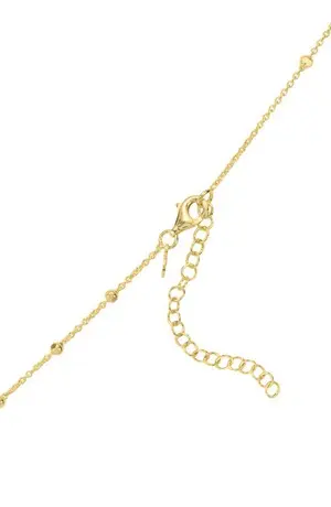 ATHRA LUXE Diamond-cut Beaded Necklace