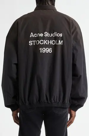 Acne Studios Olando Logo Jacket - Black