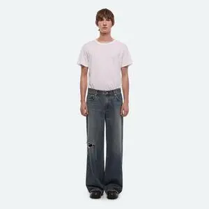 Helmut Lang Destroyed Low-rise Jeans