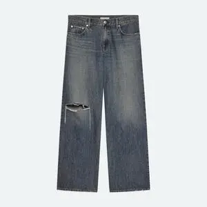 Helmut Lang Destroyed Low-rise Jeans