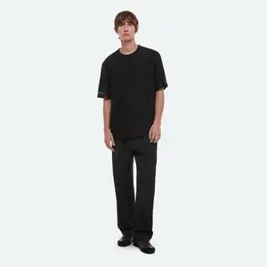 Helmut Lang Mesh Layered Tee - Black