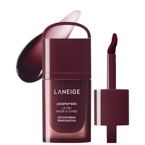 LANEIGE Juicepop Box Lip Oil Stain 12hr Hydrating Tint - Mocha Remix