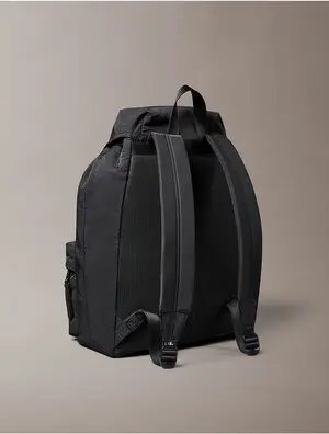 Calvin Klein Nylon Top Flap Backpack