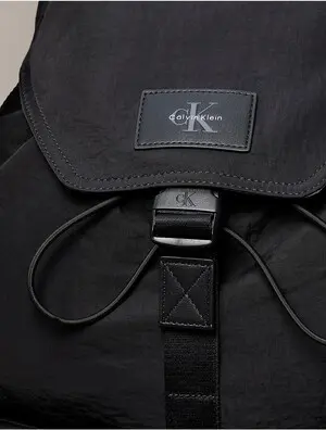 Calvin Klein Nylon Top Flap Backpack