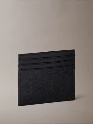 Calvin Klein Refined Saffiano Card Case