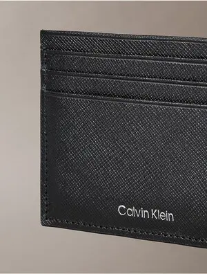 Calvin Klein Refined Saffiano Card Case