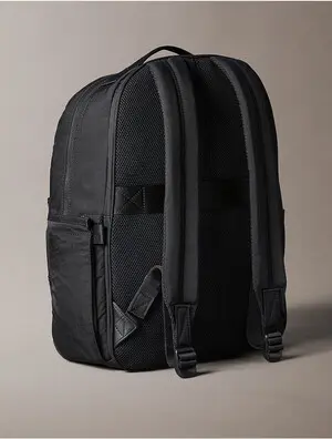 Calvin Klein Nylon Round Backpack - Black