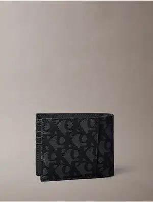 Calvin Klein Allover Monogram Bifold Wallet