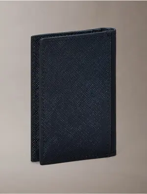 Calvin Klein Refined Saffiano Compact Bifold Wallet