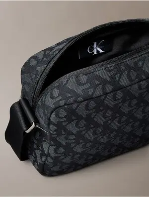 Calvin Klein Allover Monogram Camera Bag