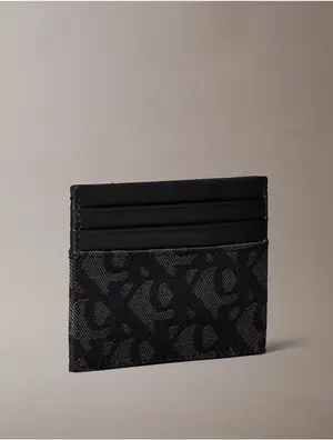 Calvin Klein Allover Monogram Card Case