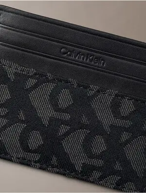 Calvin Klein Allover Monogram Card Case