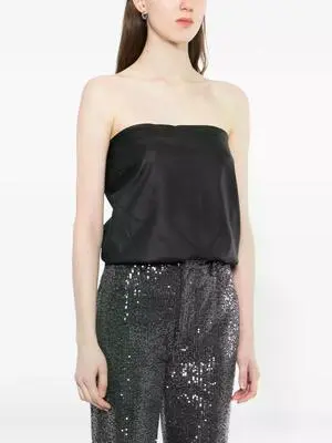 Alexander Wang Leather Bubble Top