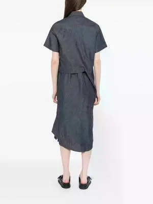 Sacai Denim Midi Dress
