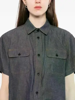 Sacai Denim Midi Dress