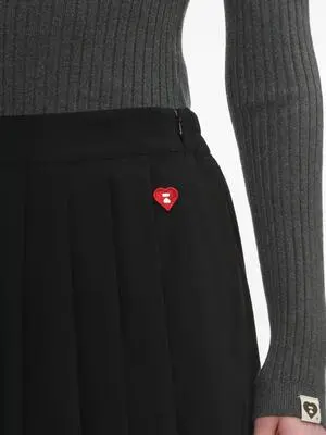 AAPE BY *A BATHING APE Pleated Heart Shorts