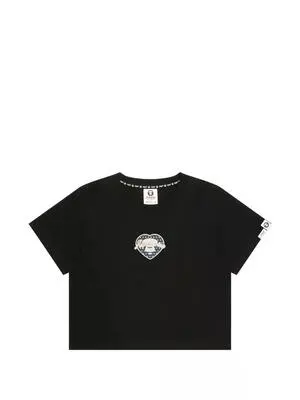 AAPE BY *A BATHING APE Heart-print T-shirt