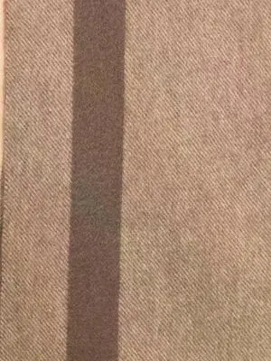 N.peal Checked Cashmere Scarf - Neutrals