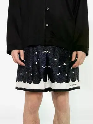 Givenchy Floral-print Bermuda Shorts