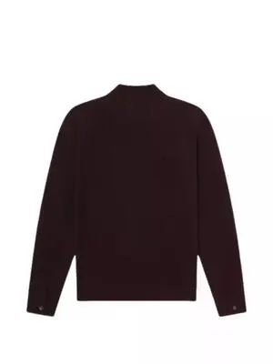 FRAME Long-sleeved Piqué Polo Shirt