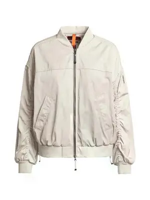 PARAJUMPERS Ruched Bomber Jacket - Neutrals