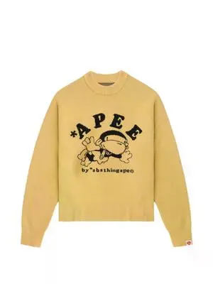 APEE™ BY *A BATHING APE® Graphic Print Crew Neck Sweater
